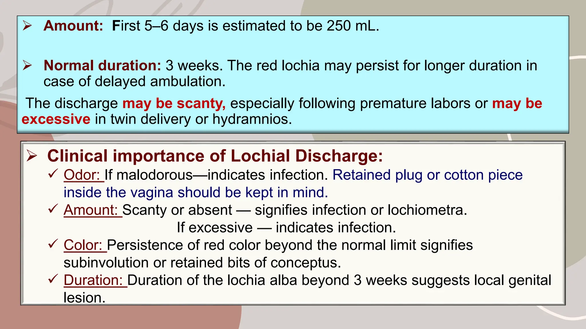 Management of puerperium.pptx, Gynecology and obstetrical Nursing ...