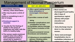 Management of puerperium.pptx, Gynecology and obstetrical Nursing ...
