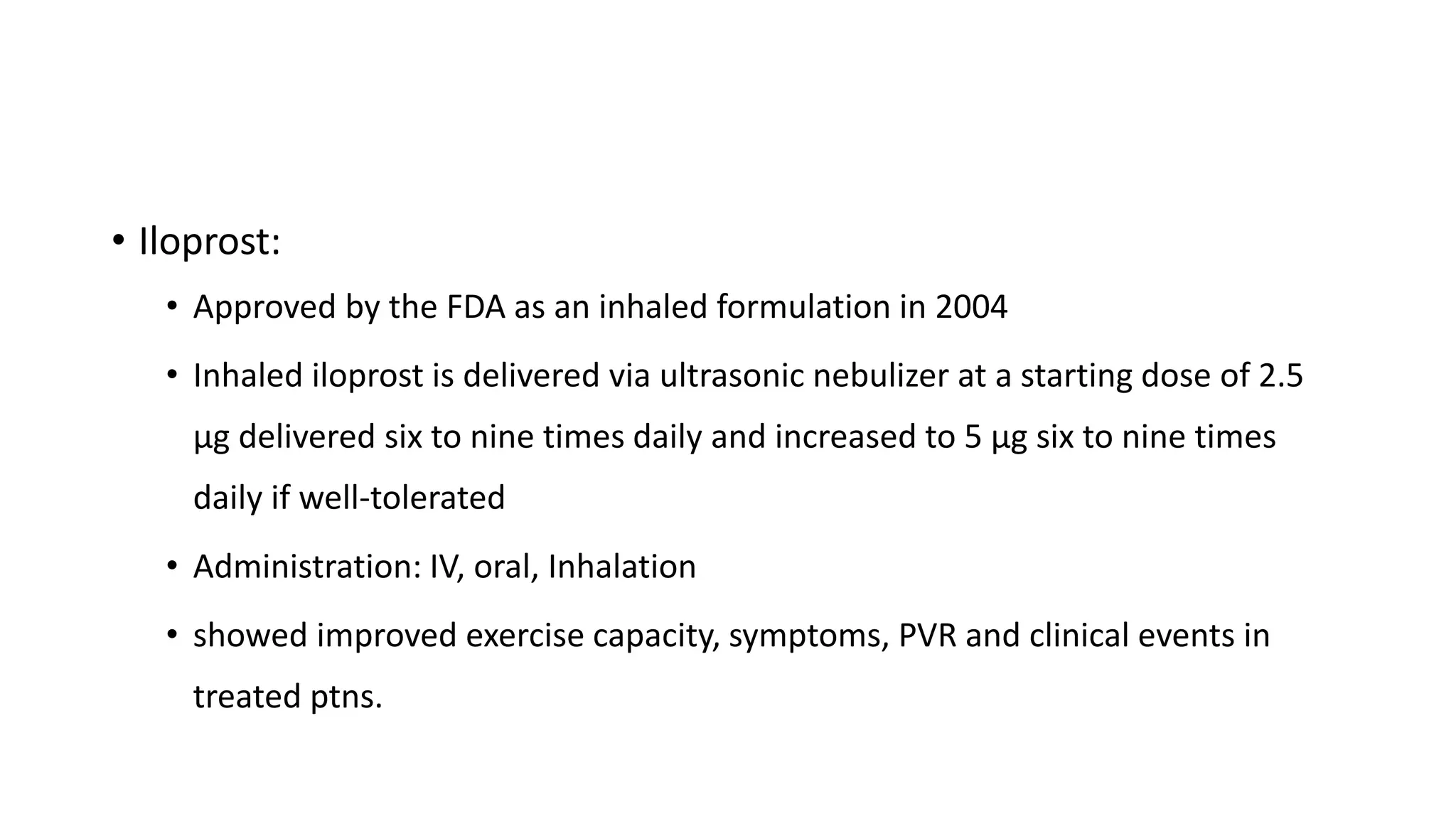 Management of pulmonary artery hypertension | PPTX