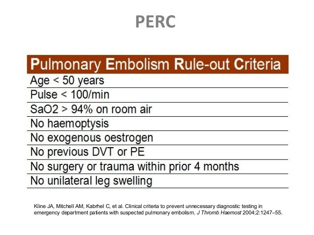 Pulmonary embolism in Emergency Department v2.0