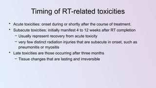 Management of Radiation Toxicities.pptx. | PPTX