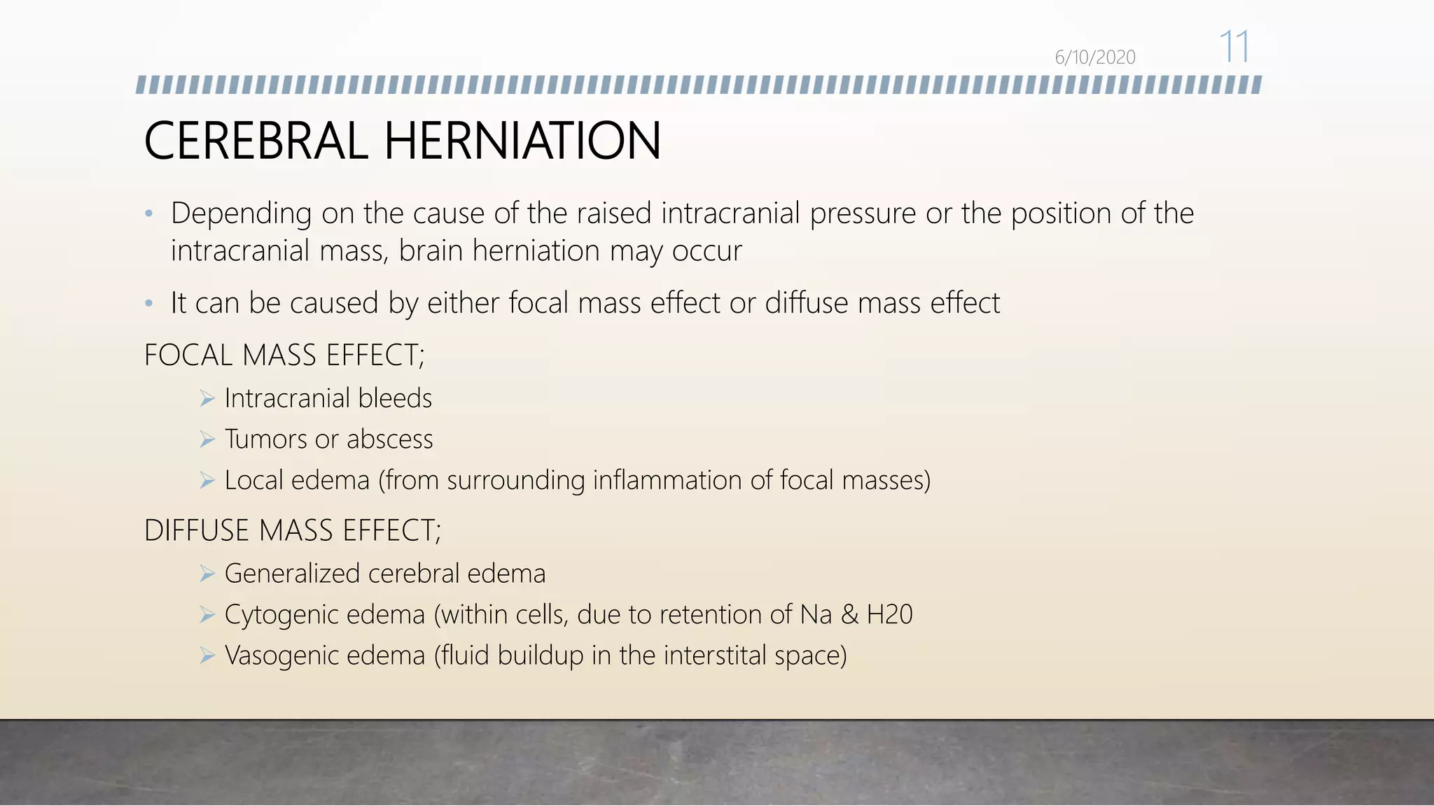Management of Raised Intracranial Pressure | PPTX