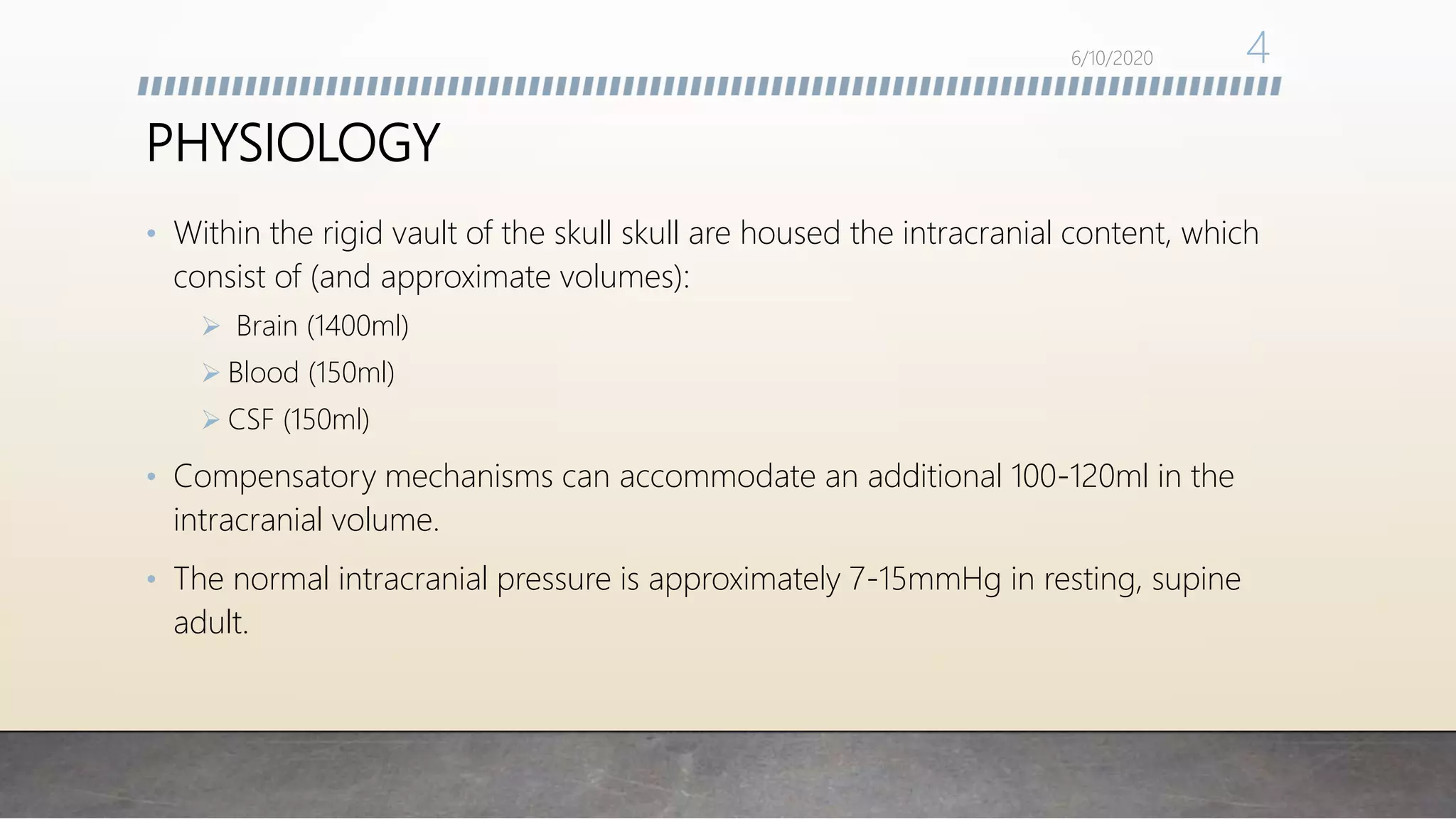 Management of Raised Intracranial Pressure | PPTX