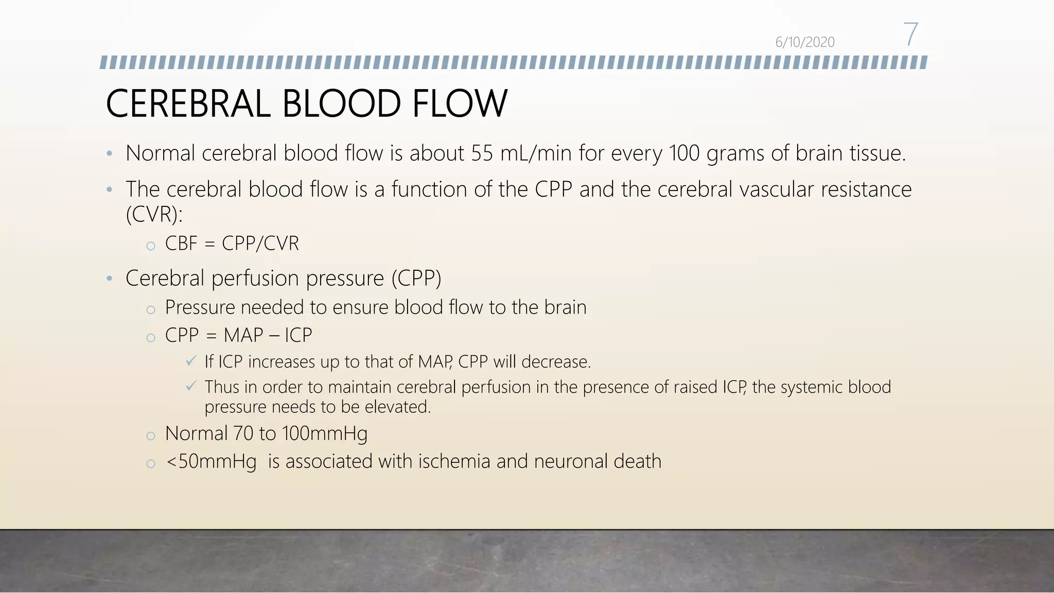 Management of Raised Intracranial Pressure | PPTX | Brain and Nervous ...