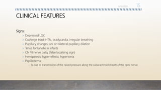 Management of Raised Intracranial Pressure | PPTX | Brain and Nervous ...
