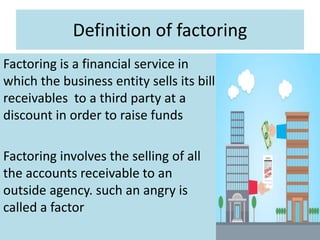 Management of recievables | PPTX | Debt Factoring & Invoice Discounting ...