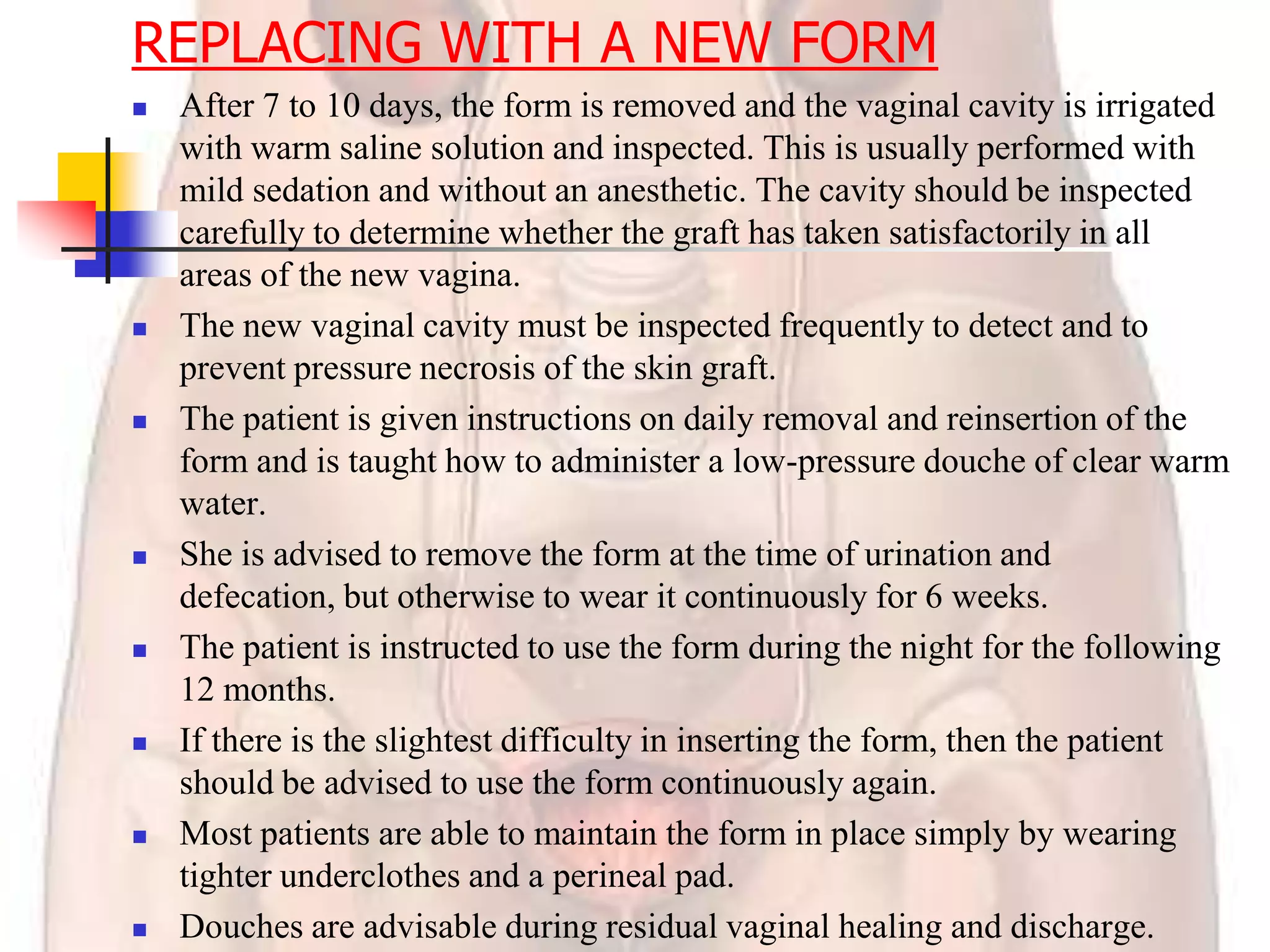 Management of reproductive tract anomalies1 | PPTX