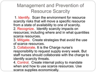 Management of resources and environment | PPTX