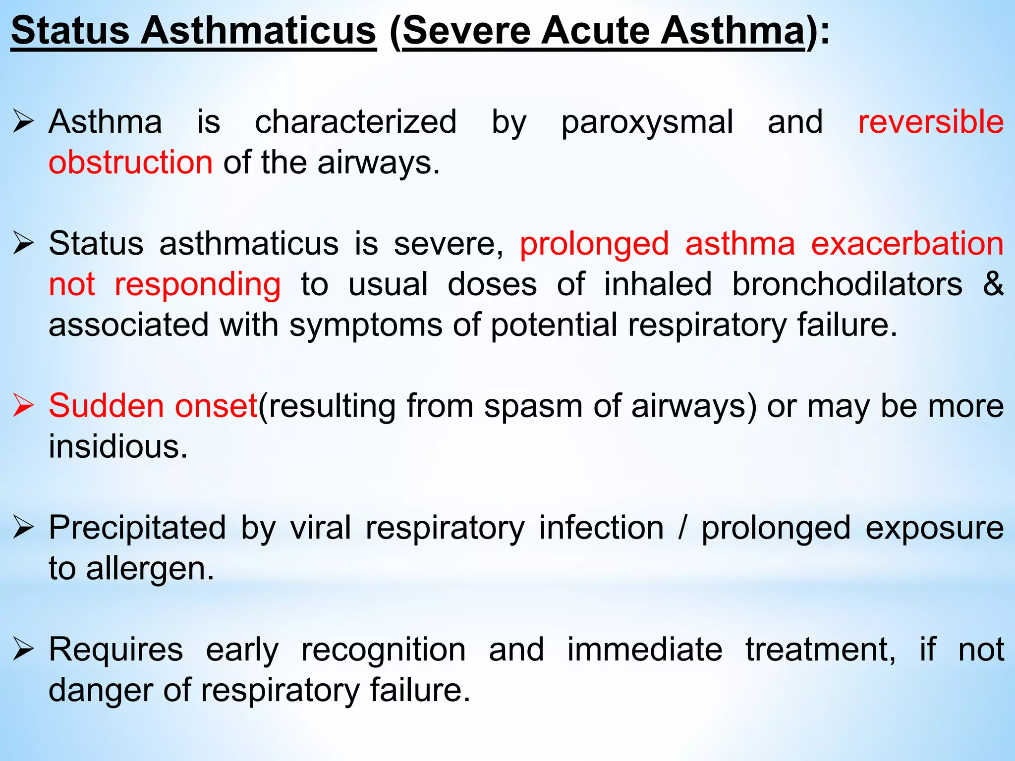Management of respiratory emergencies | PPTX