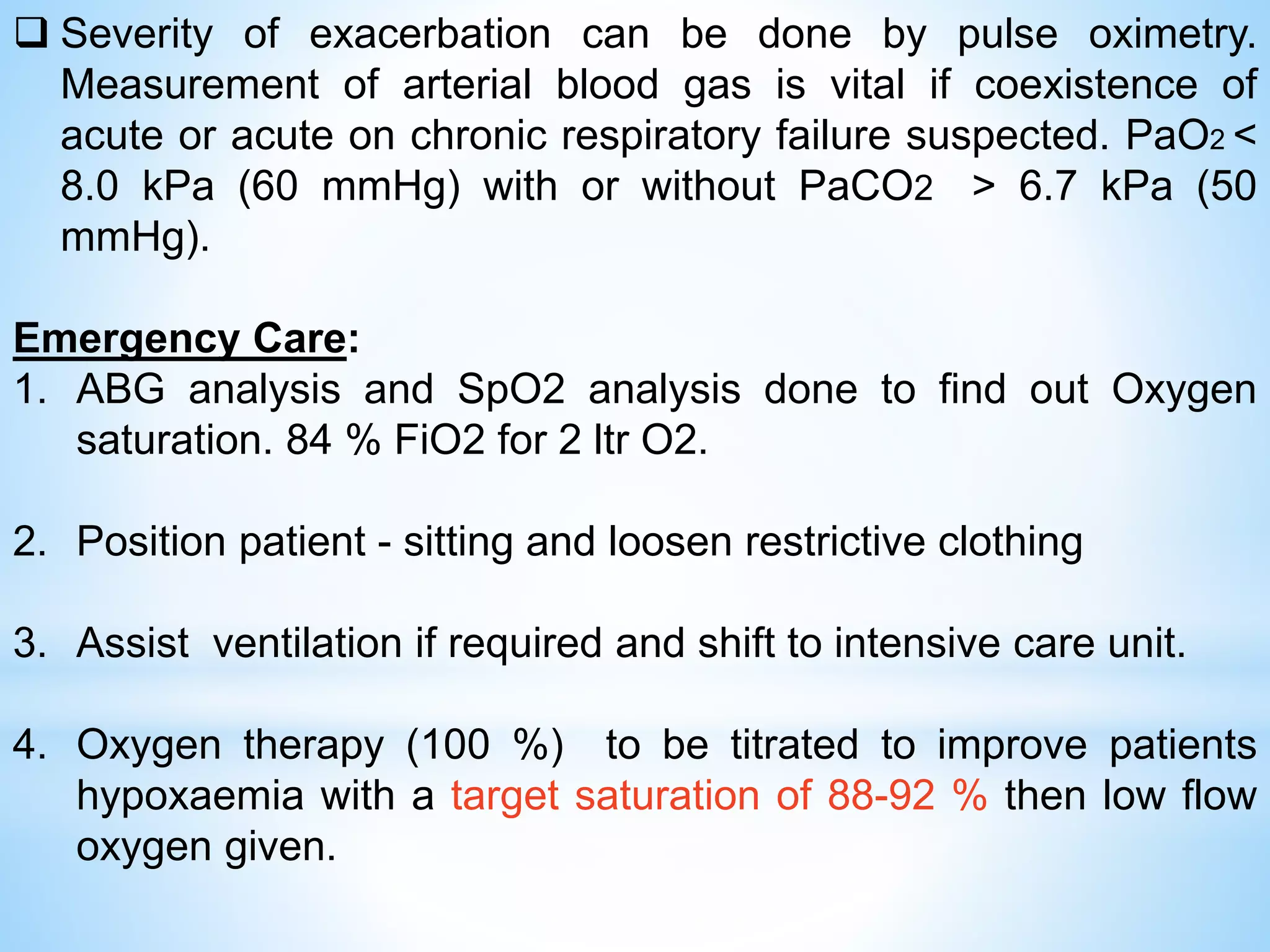 Management of respiratory emergencies | PPTX