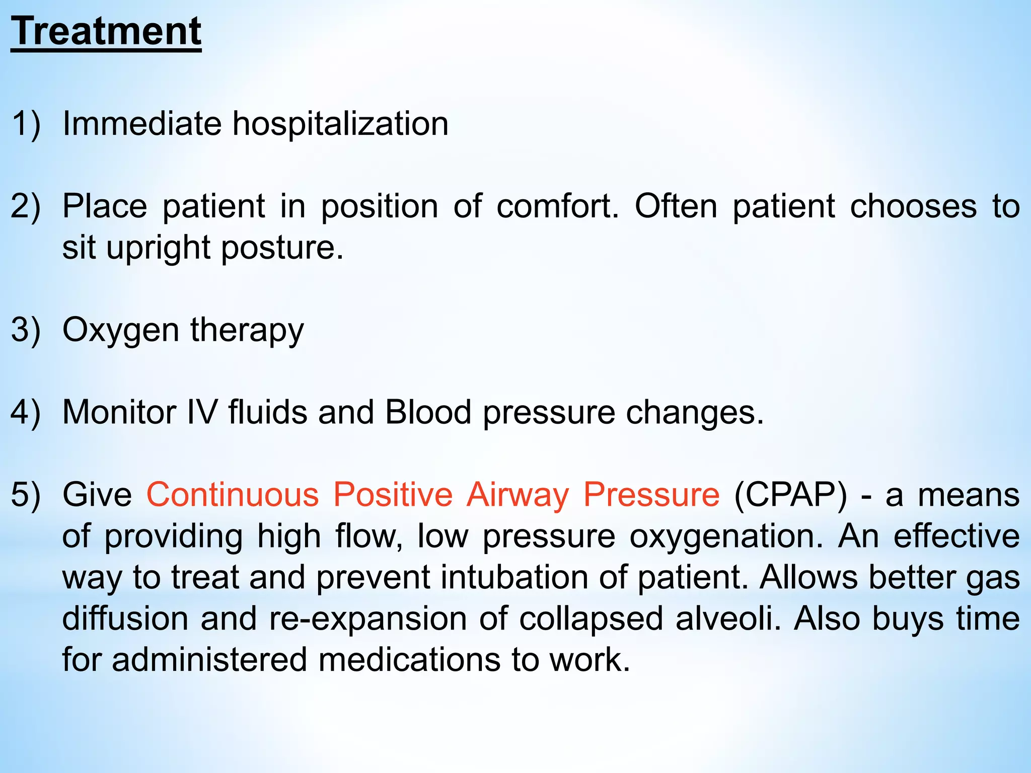 Management of respiratory emergencies | PPTX
