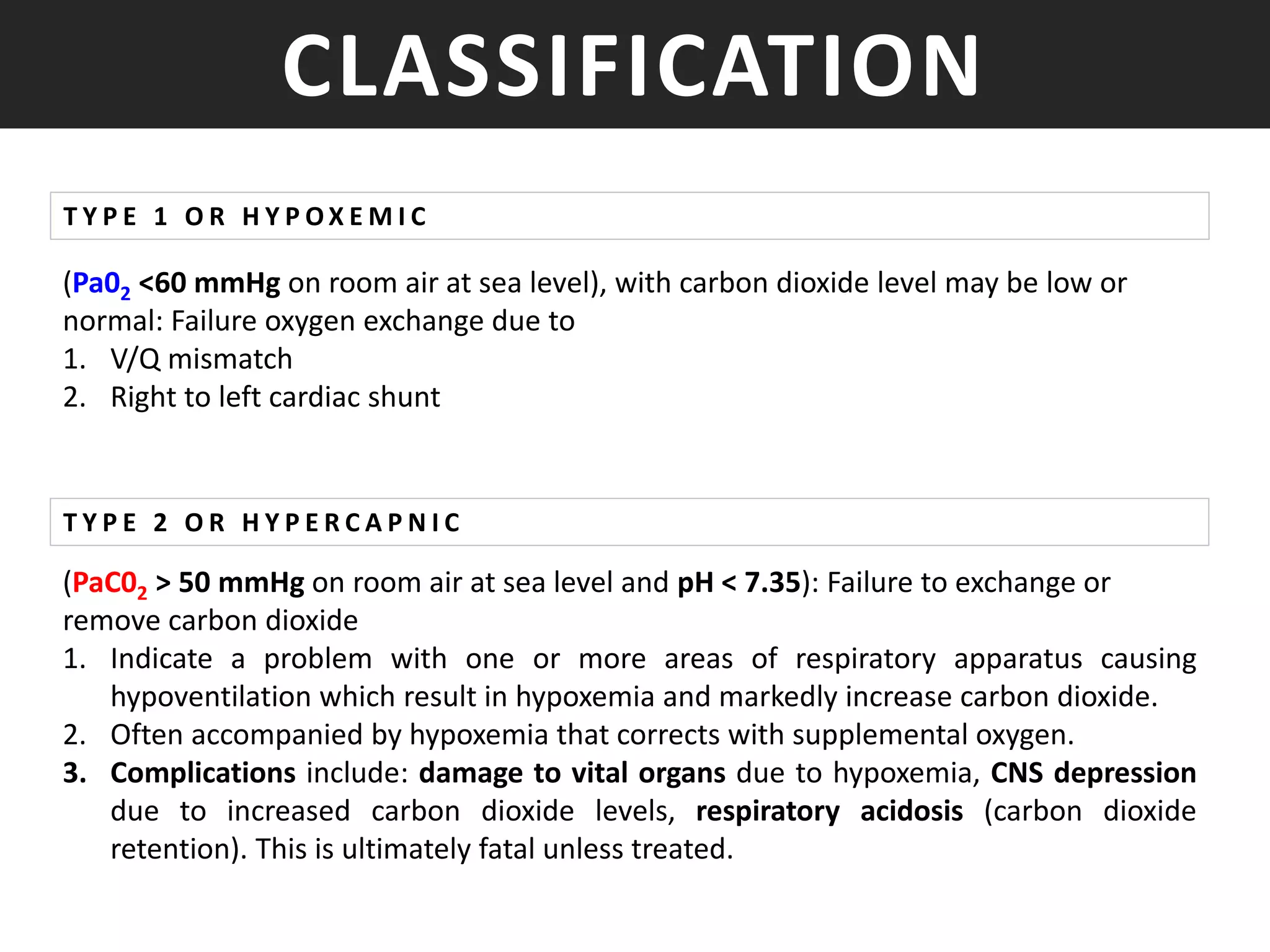 Management of Respiratory Failure | PPTX