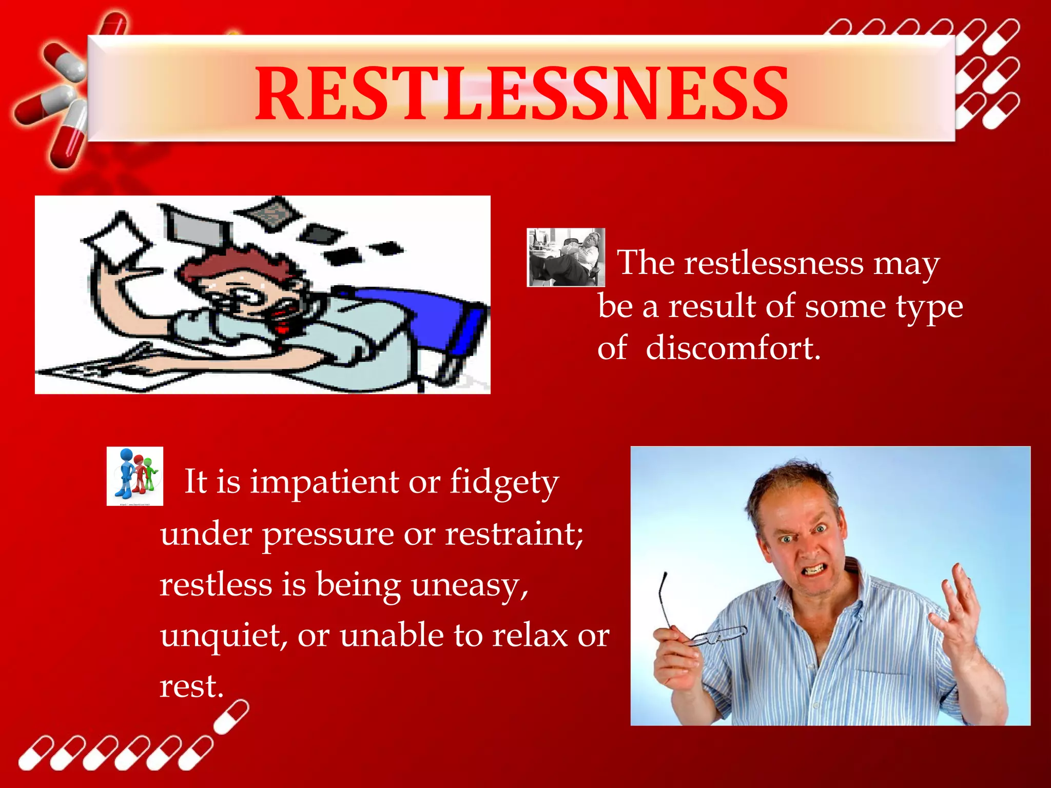 Management of Restlessness | PPT