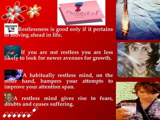 Management of Restlessness | PPT