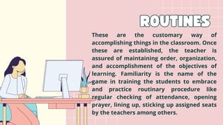 Management of Routine by Reynita Macaraeg | PDF
