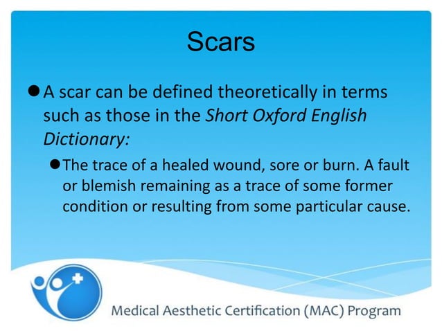 Management of Scars.pd f | PPT