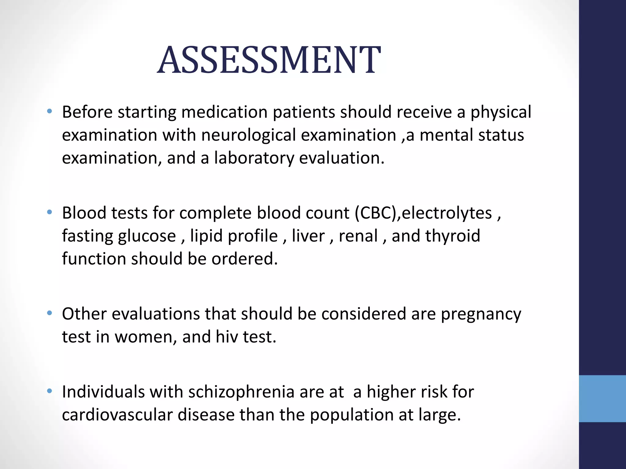 Management of schizophrenia | PPTX