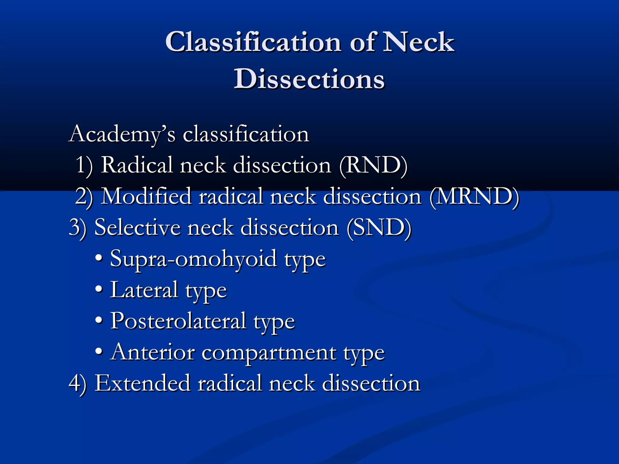 Management of secondaries neck with occult primary | PPT