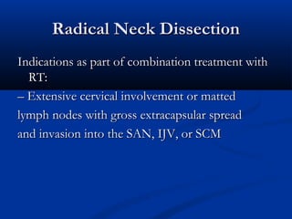 Management of secondaries neck with occult primary | PPT
