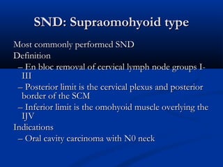 Management of secondaries neck with occult primary | PPT