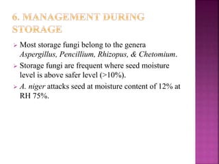 Management of seed borne diseases | PPTX