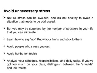Management of self-regulation and stress..pptx