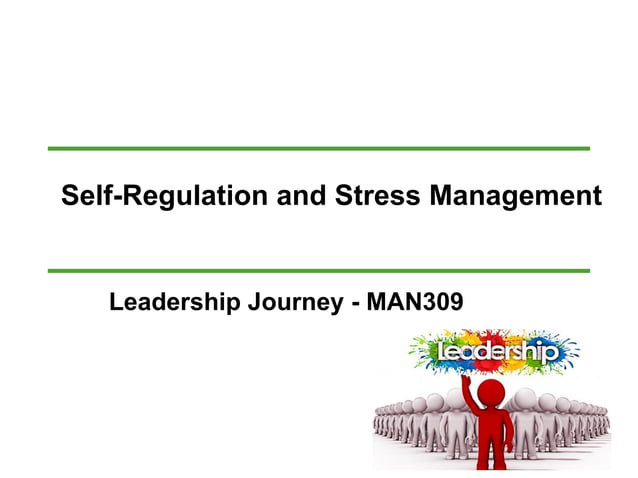 Management of self-regulation and stress - Practical Example.pptx