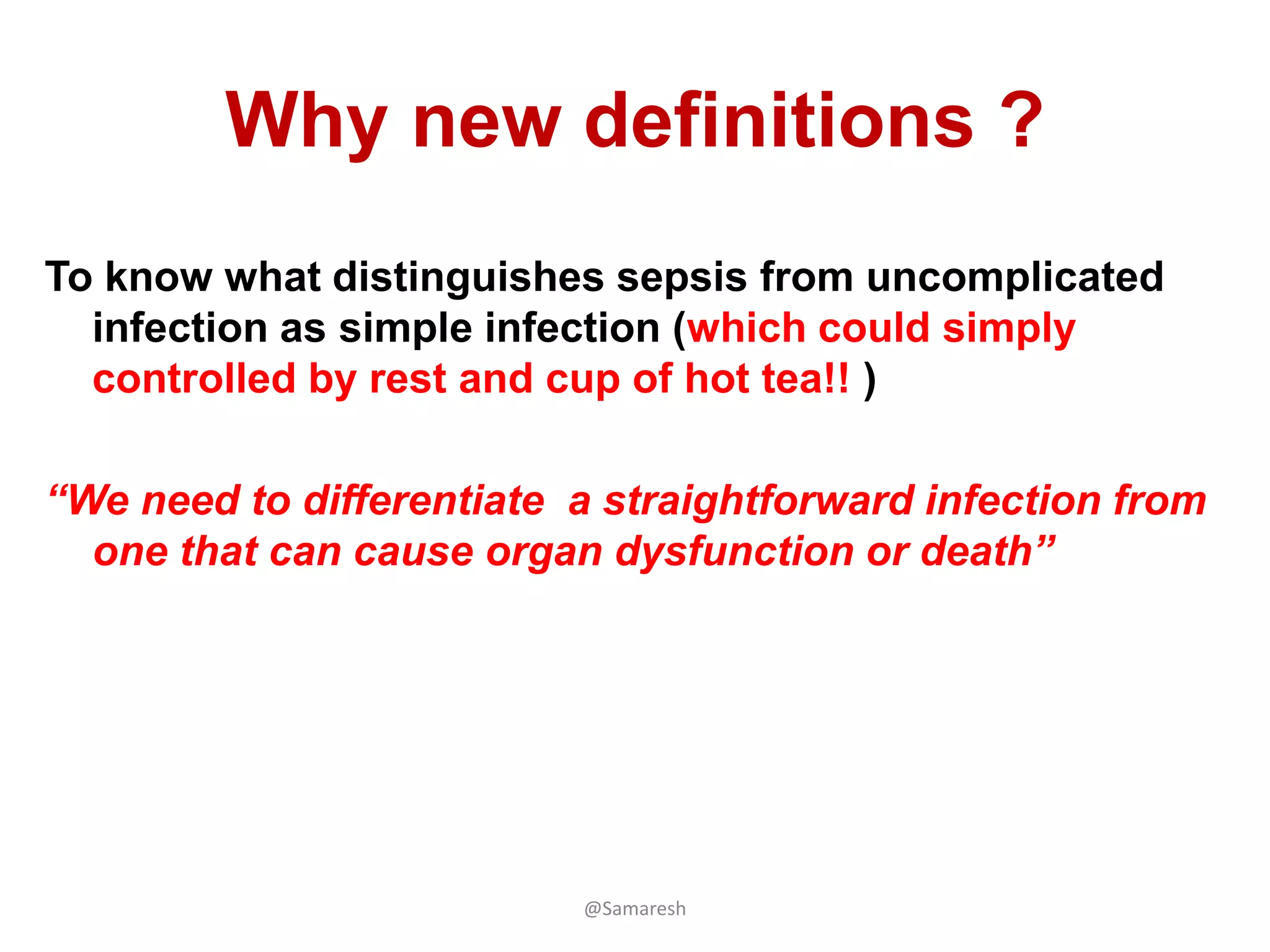 Management of sepsis and septic shock | PPTX