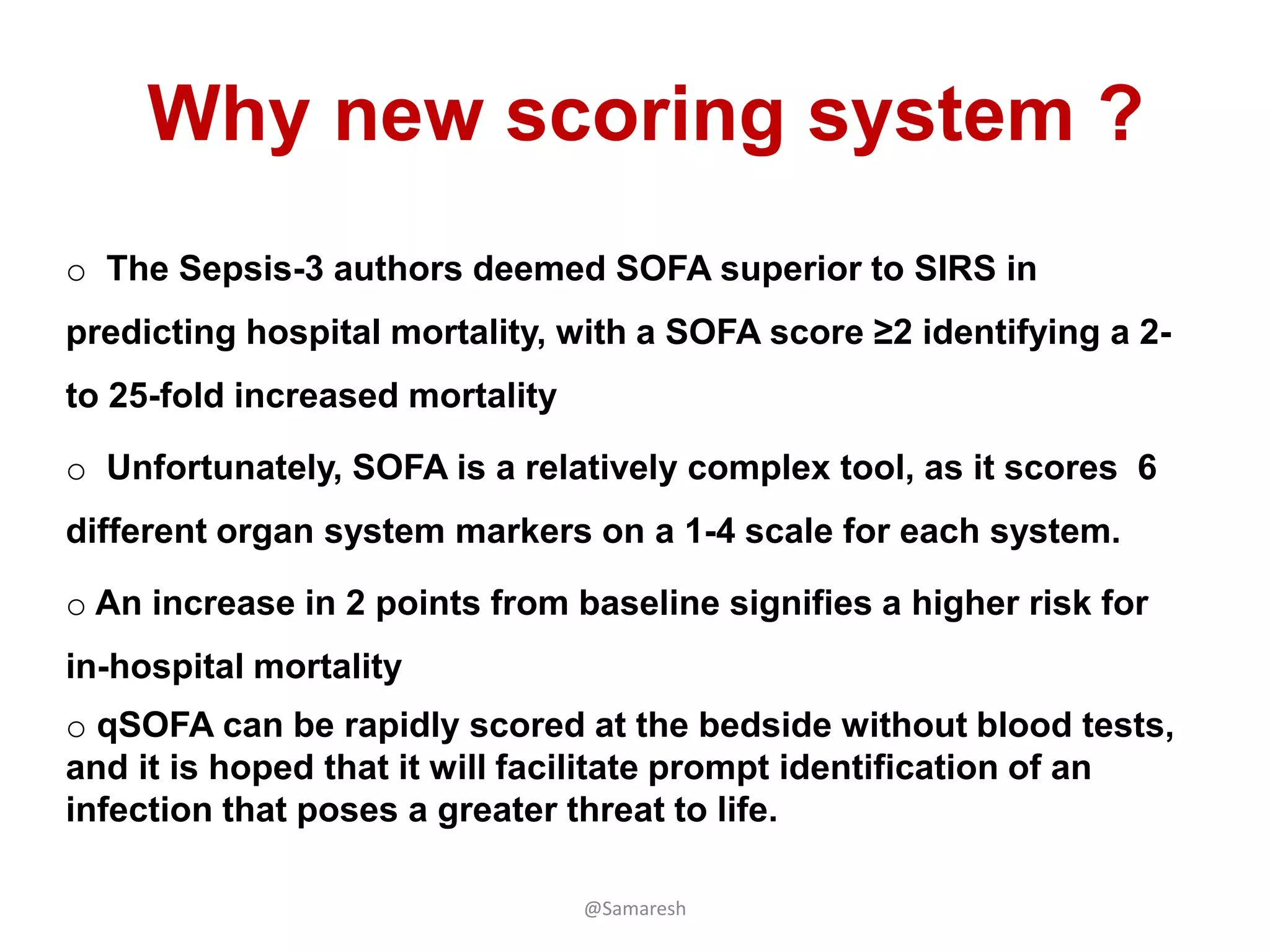 Management of sepsis and septic shock | PPTX