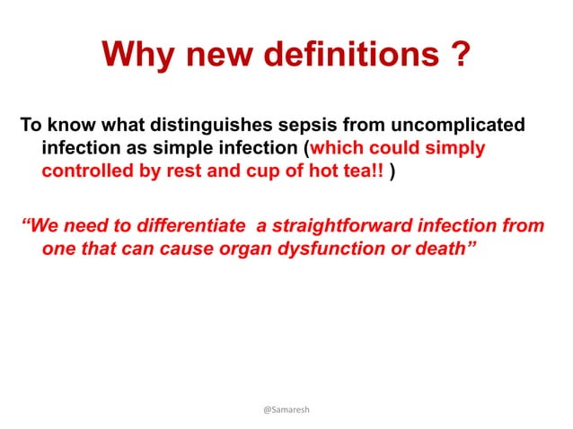 Management of sepsis and septic shock | PPTX | First Aid | Injuries