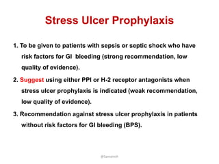 Management of sepsis and septic shock | PPTX