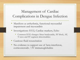 Management of Severe Dengue.pptx | Infectious Diseases | Diseases and ...