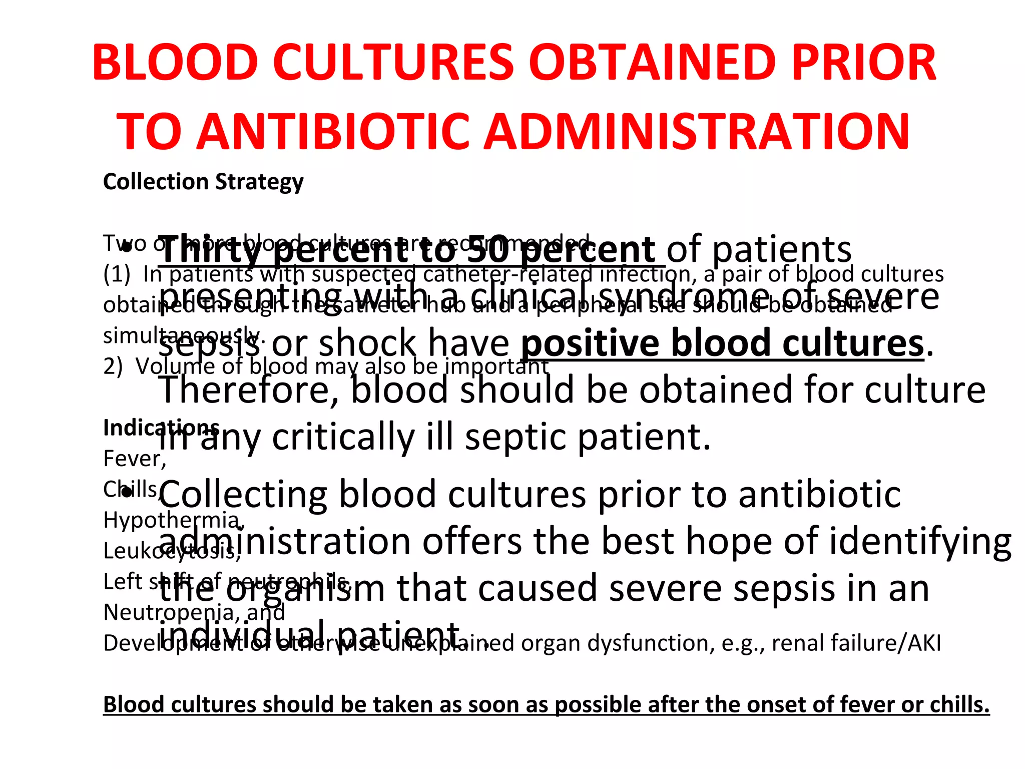 CME: Management of Severe Sepsis & Septic Shock | PPT