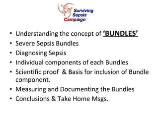 CME: Management of Severe Sepsis & Septic Shock | PPT