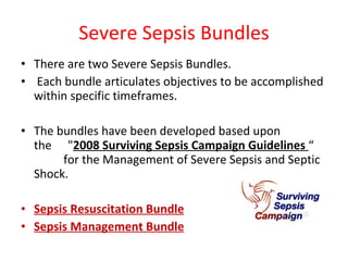 CME: Management of Severe Sepsis & Septic Shock | PPT