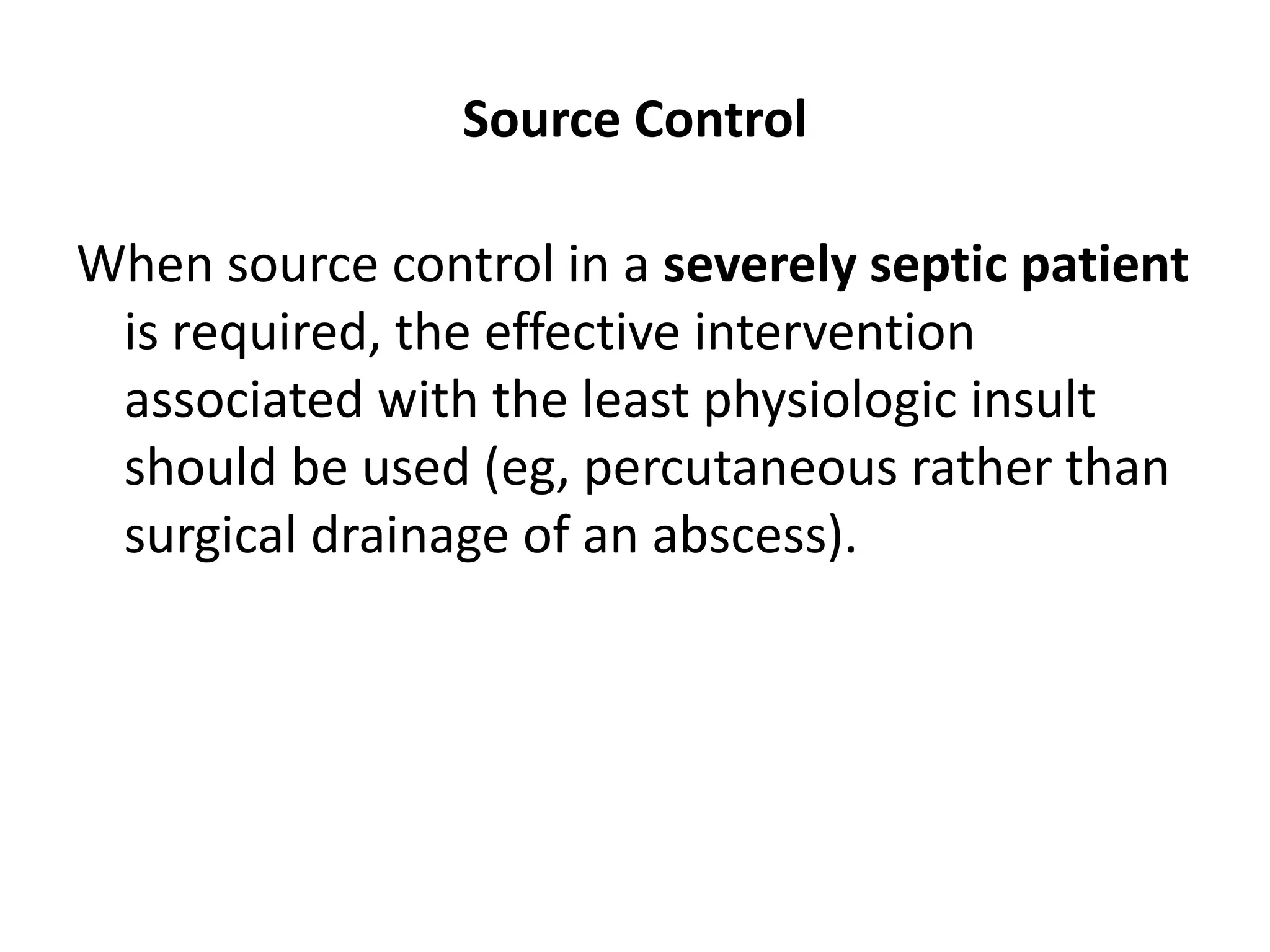 Management of severe sepsis & septic shock f | PPTX