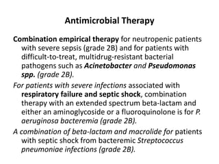 Management of severe sepsis & septic shock f | PPT