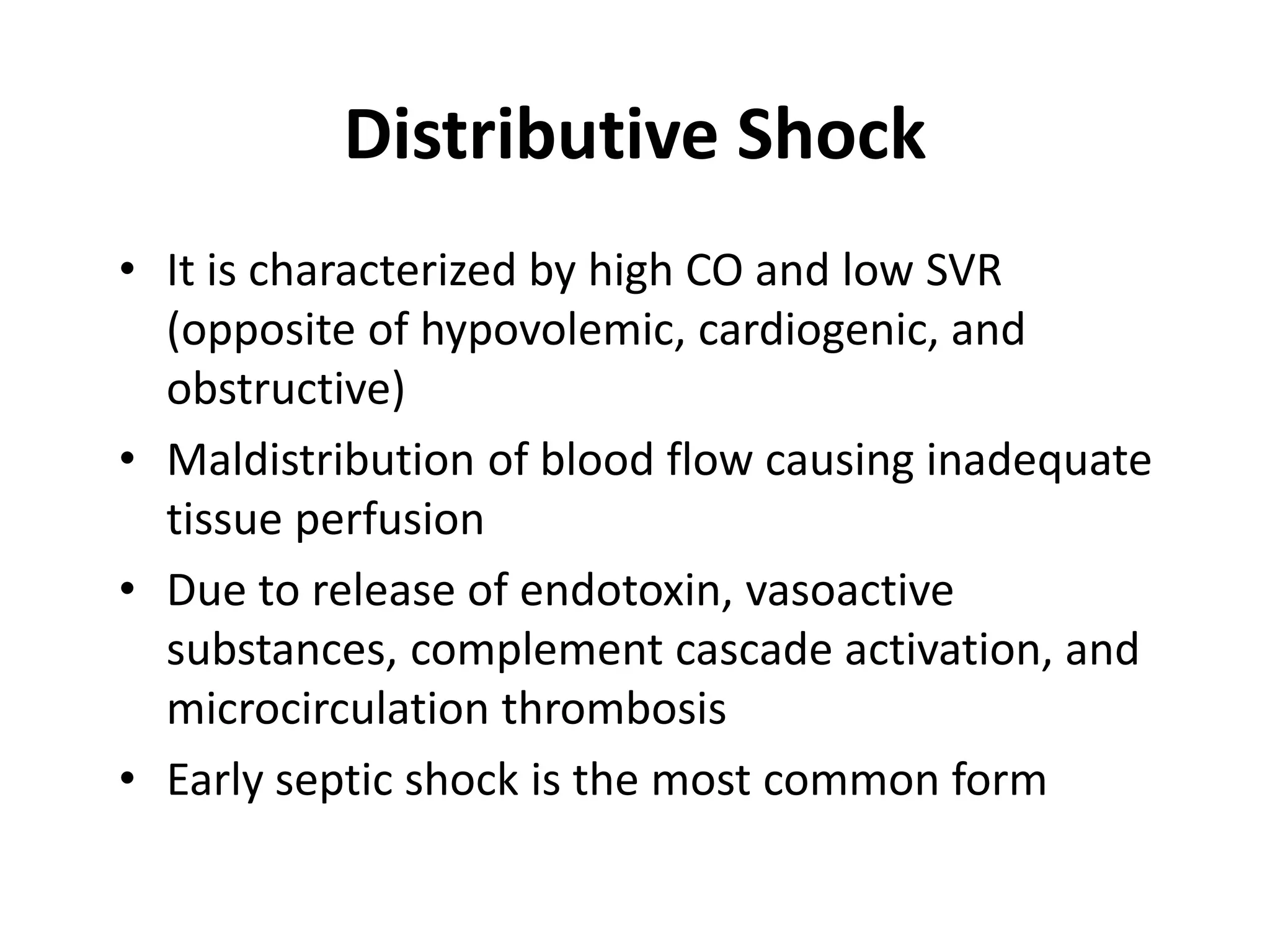 seminar on Management of shock | PPTX