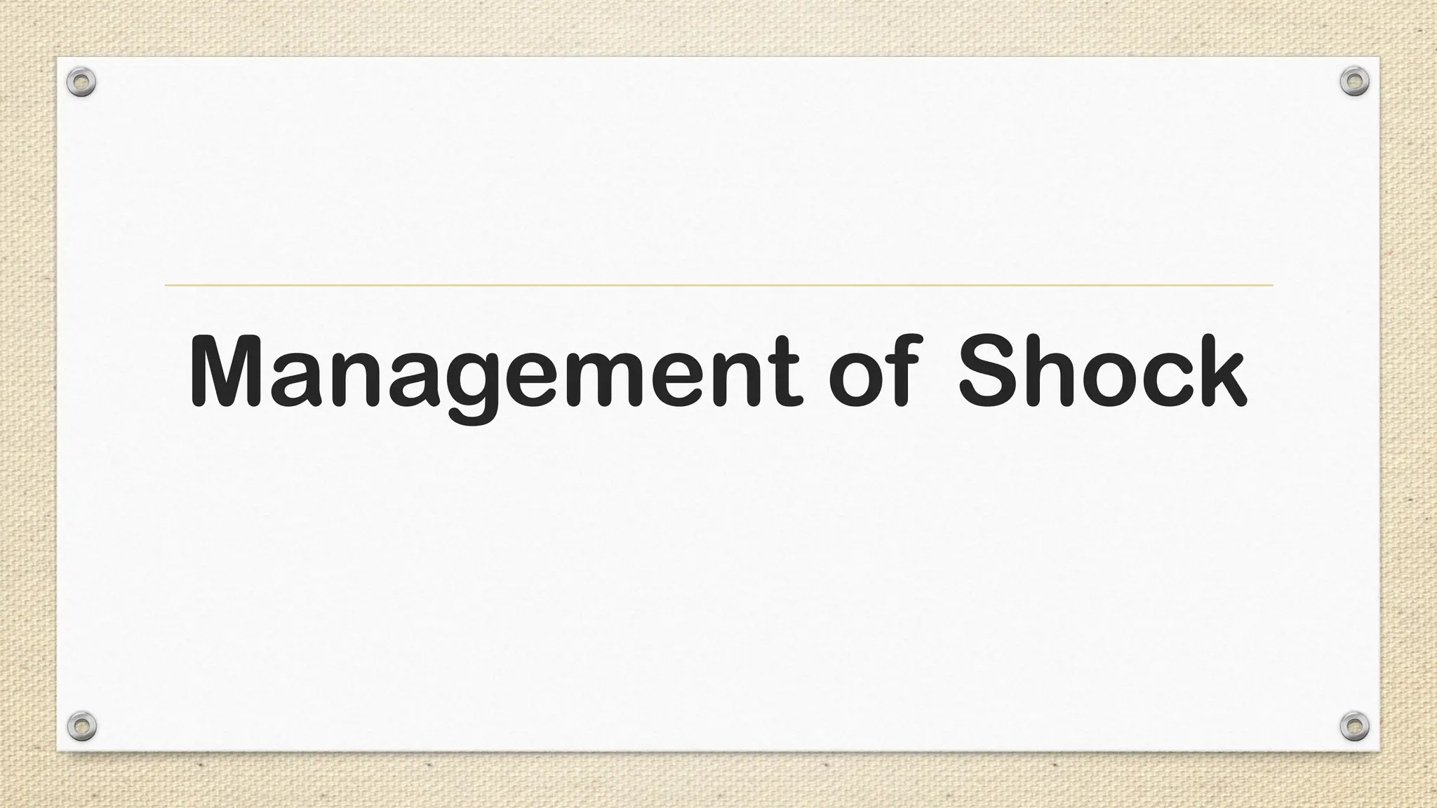 management of shock.pptx including anaphylactic shock, suviving sepsis ...