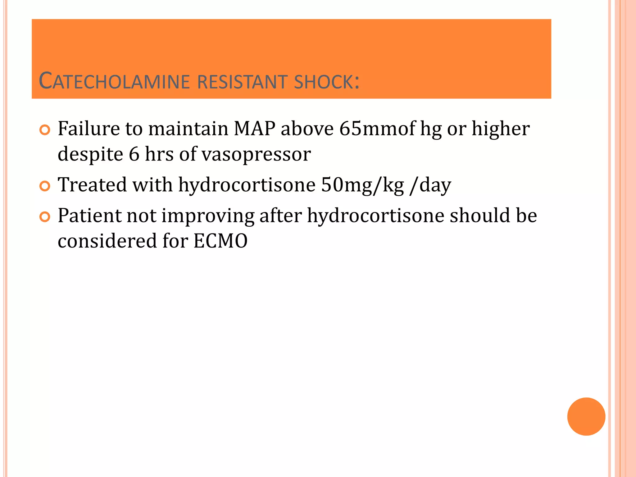 Management of shock in children | PPTX