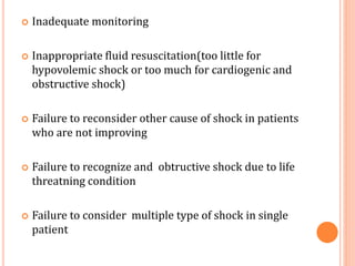 Management of shock in children | PPTX