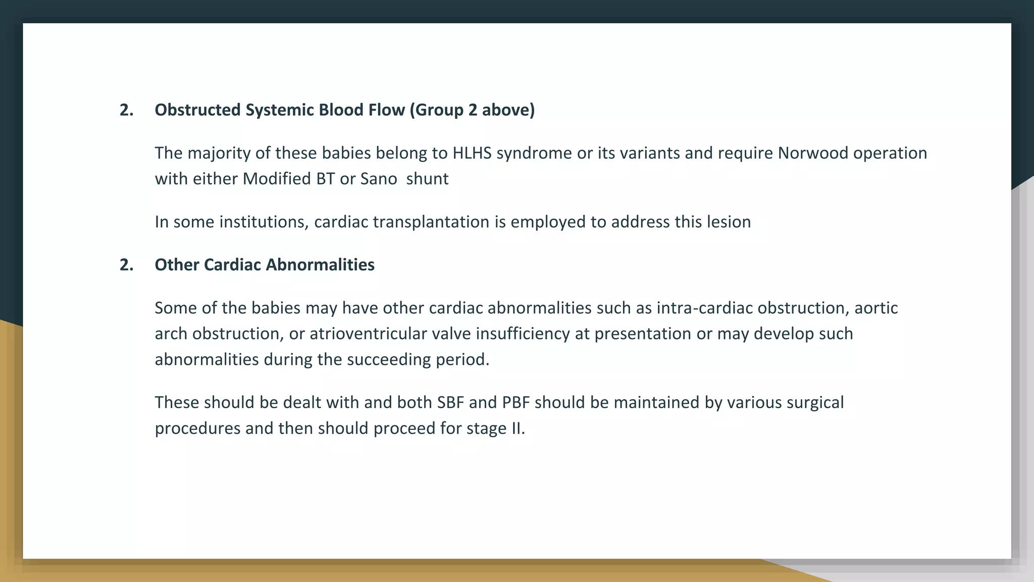 Management of Single Ventricle and evolution of Fontan surgery.pptx