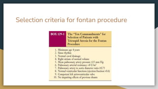 Management of Single Ventricle and evolution of Fontan surgery.pptx