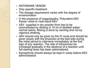 MANAGEMENT OF SNAKE BITE.pptx
