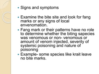 MANAGEMENT OF SNAKE BITE.pptx