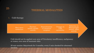 Management of spasticity | PPTX