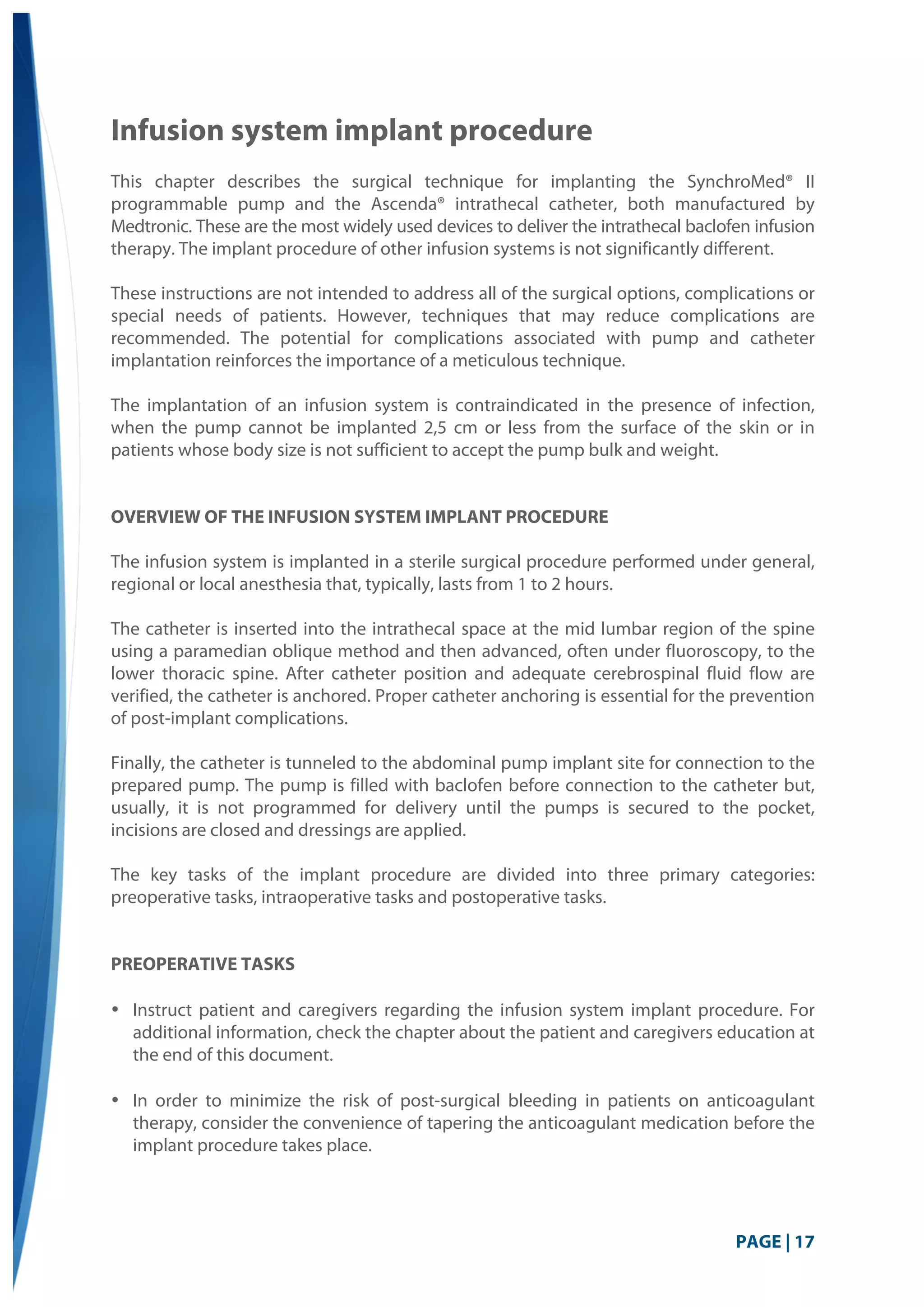 Management of Spasticity with the Intrathecal Baclofen Infusion Therapy ...