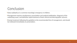 Management of Status Epilepticus in Children.pptx