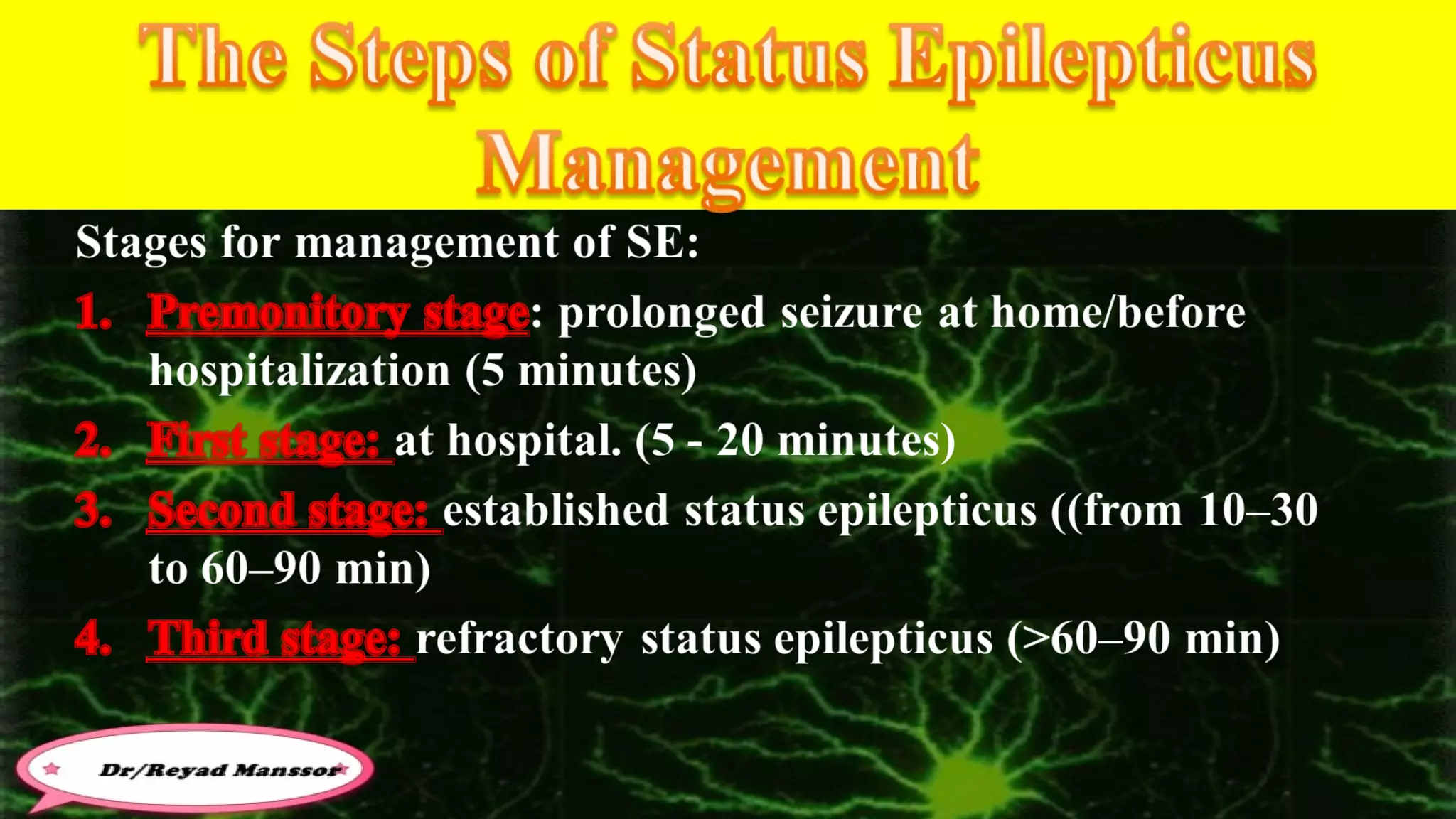 Management of status epilepticus in children | PPT