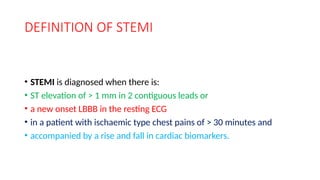 MANAGEMENT OF STEMI IN MALAYSIA(CPG).pptx | First Aid | Injuries
